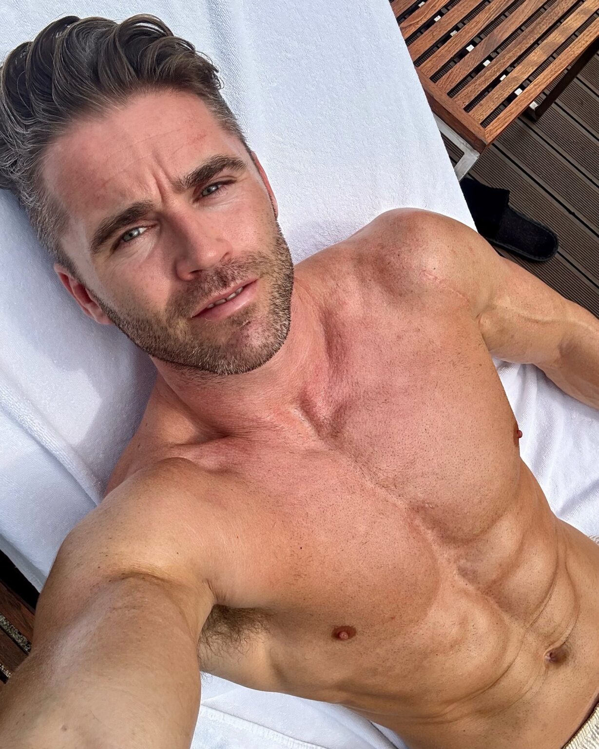 Ashley Gibson – Shirtless Celebs